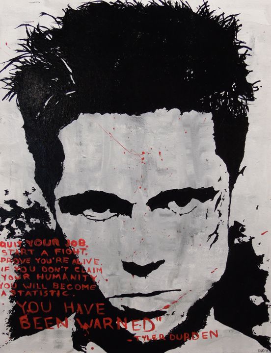 Tyler Durden - Pandemonium Gallery - Paintings & Prints, Entertainment ...