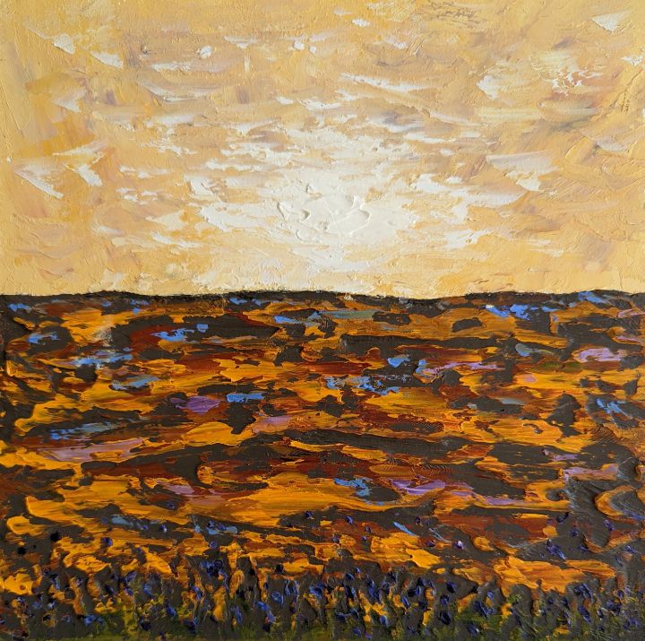 Original field oil painting - vish-paintings - Paintings & Prints, Landscapes & Nature, Fields ...