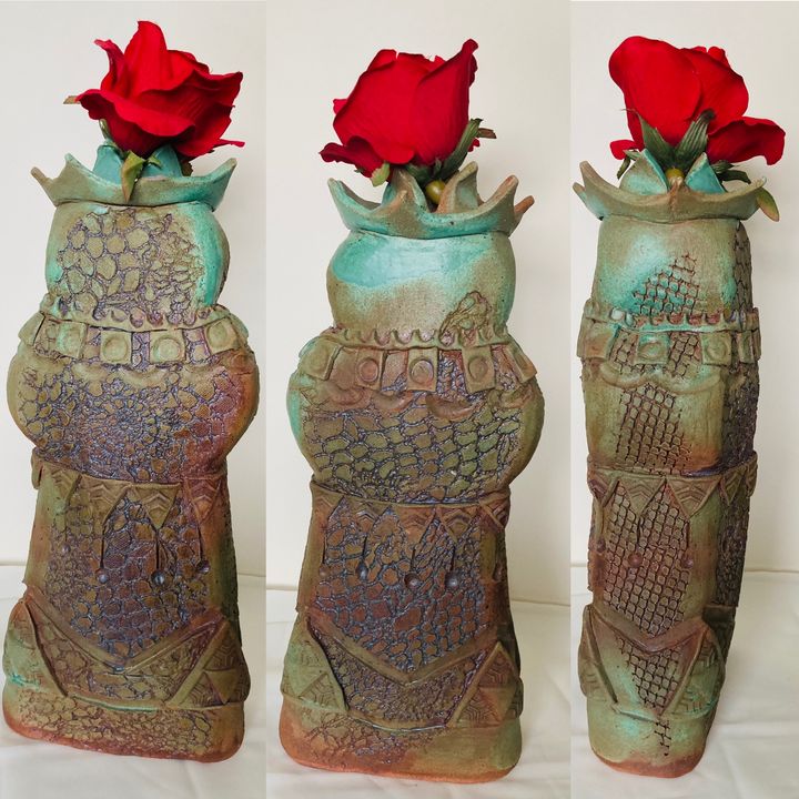 Queen Pawn - Spider Spinnings - Ceramics & Pottery, Sculptural ...