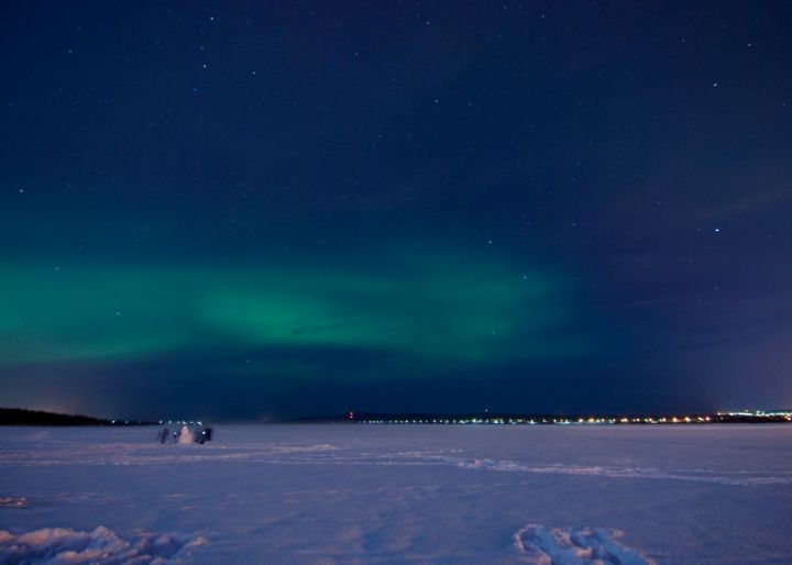 The glow of the north Northern Light - photo land - Photography ...