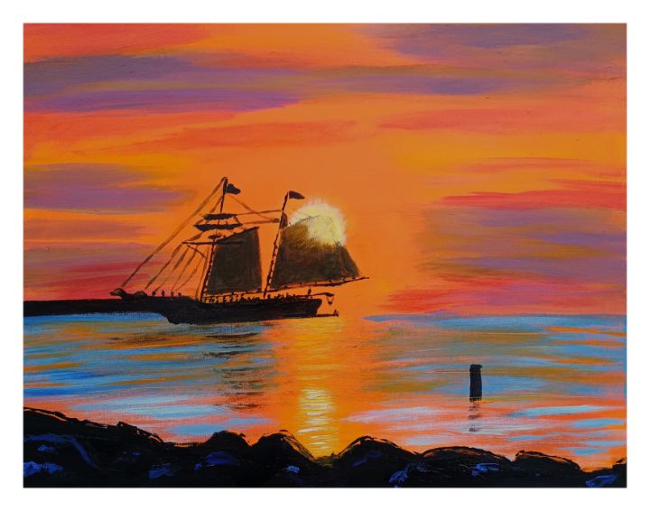 The Vineyard - KS Donaldson - Paintings & Prints, Landscapes & Nature ...