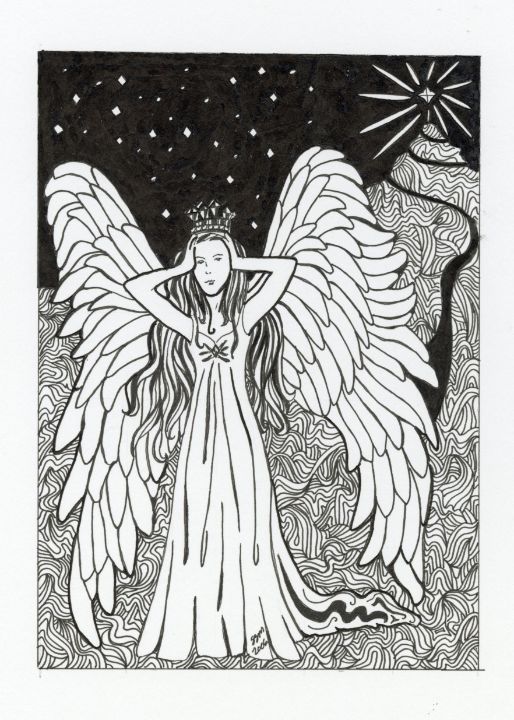 Angel Princess - JSMantis Art - Paintings & Prints, Fantasy & Mythology ...