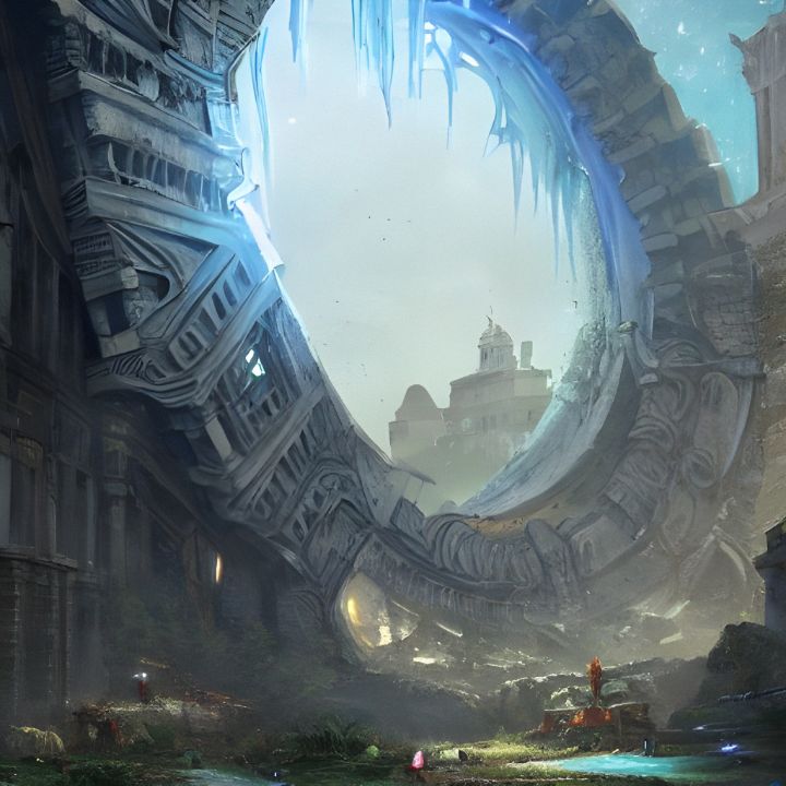 unknown space gate - Borgeborg - Digital Art & AI, Abstract, Other ...