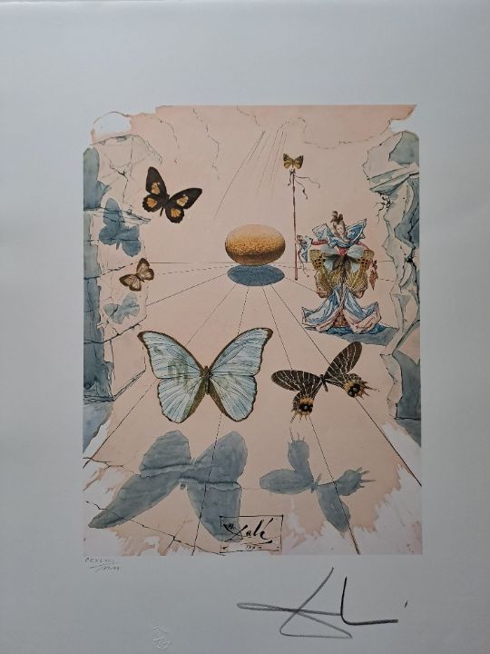 Salvador Dali Hand Signed Lithograph - ModernArt - Paintings & Prints ...