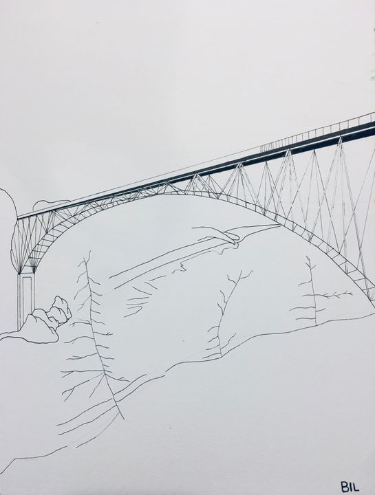 Bridge over good waters - Artworks by BIL - Drawings & Illustration ...