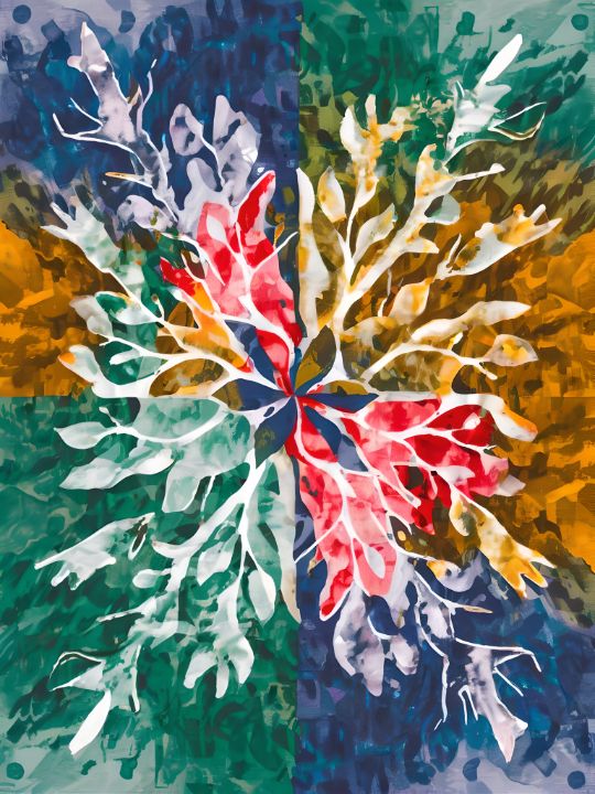 An Abstract Celebration of Nature - ArtSaymon - Digital Art & AI ...