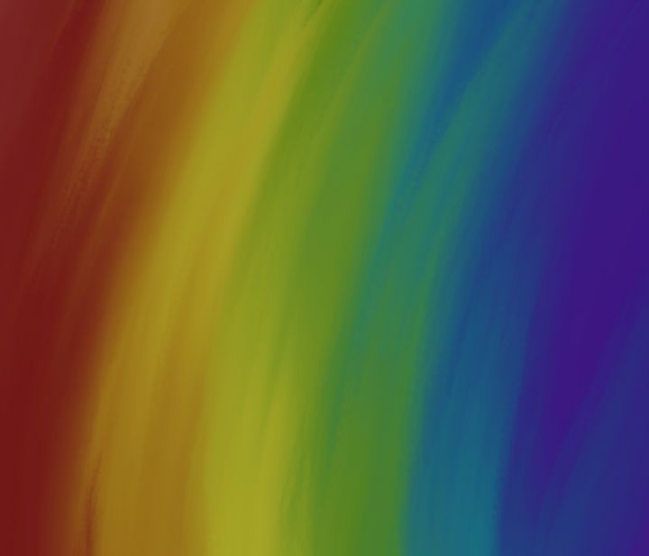Rainbow 19 - Katharina Ingwerkatze - Digital Art & AI, Abstract, Color ...