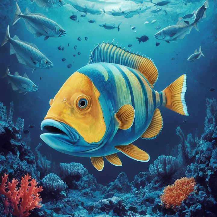 "Majestic Underwater Guardian" - DrawnDreams - Digital Art & AI ...