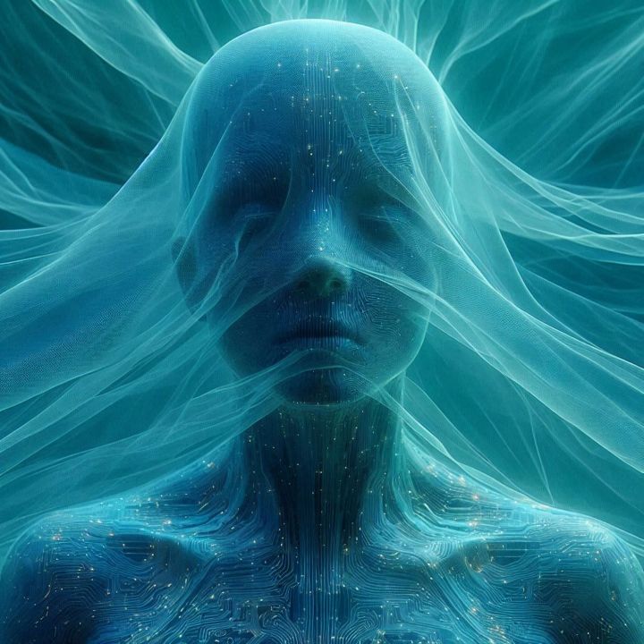 Visionary Exploration of Mind and AI - Gareth Parkes - Paintings ...