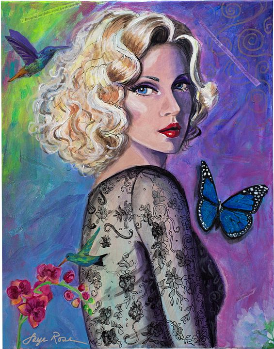 "Flights of Fancy" Limited addition - Faye Rose Art - Paintings ...