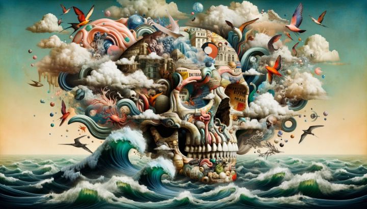 DADAISM VS SURREALISM # - FWD - Paintings & Prints, Abstract, Other ...