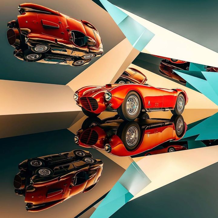 car retro - VONDA vanessa art - Digital Art & AI, Vehicles ...