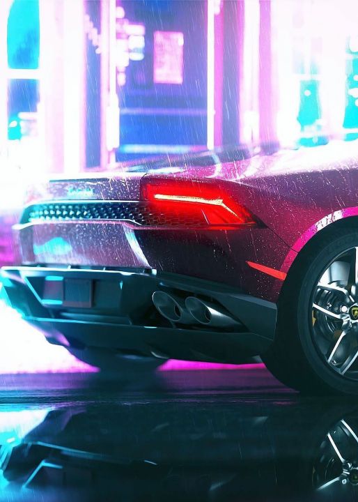 rainy cars - VONDA vanessa art - Digital Art & AI, Vehicles ...