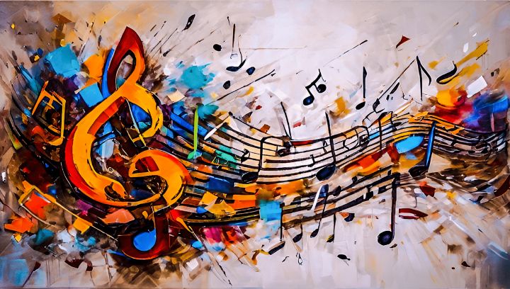 Melody in Motion - Scenic Art by Sankha Ghosh - Digital Art, Abstract ...