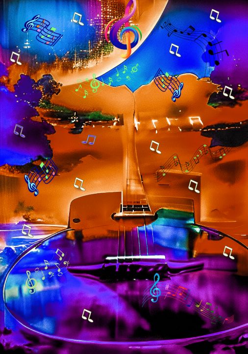 Harmony Unveiled - Scenic Art by Sankha Ghosh - Digital Art ...