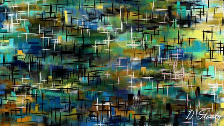 857-Crisis Cross - GalleryGazers - Digital Art & AI, Abstract, Other Abstract - ArtPal