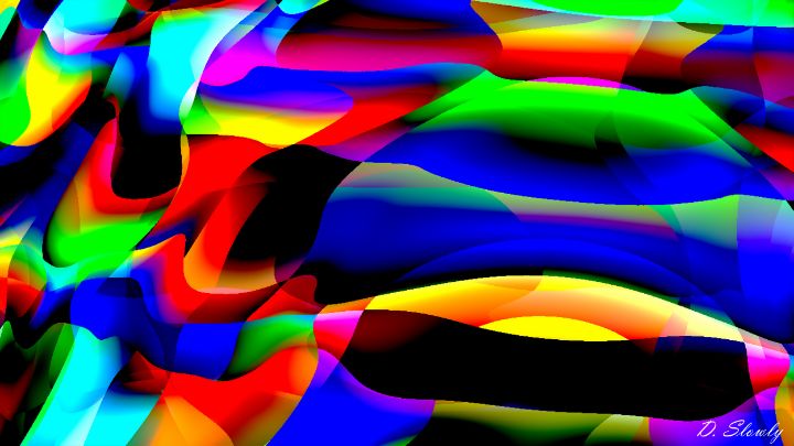 924-Ice Scream Rainbow 4 - GalleryGazers - Digital Art & AI, Abstract, Other Abstract - ArtPal