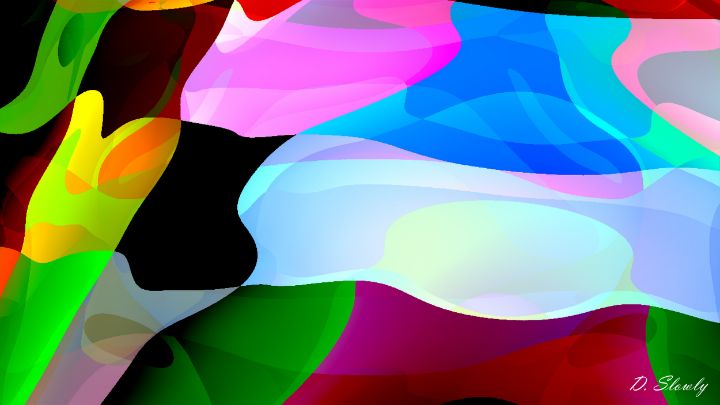 926-Ice Scream Rainbow 2 - GalleryGazers - Digital Art & AI, Abstract, Other Abstract - ArtPal