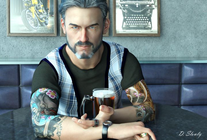 936-Deric Portrait - GalleryGazers - Digital Art, People & Figures ...