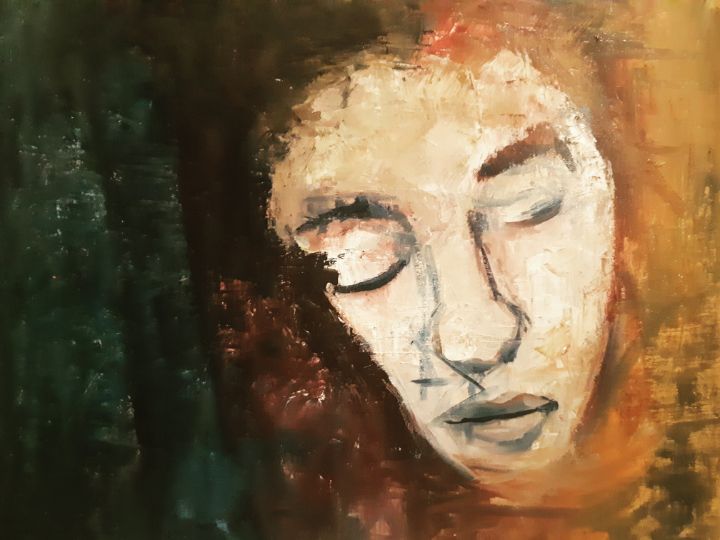 Sleeping - Nils J Riedl - Paintings & Prints, People & Figures ...