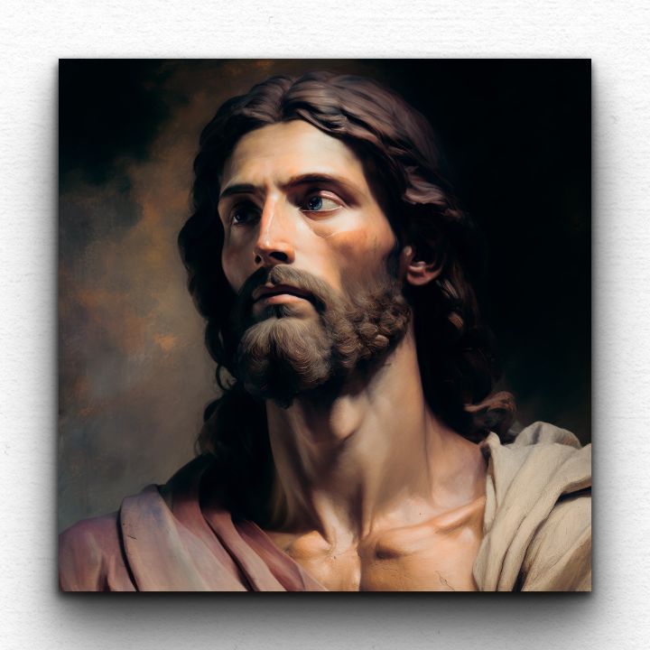 Jesus Portrait - Motive Decor - Paintings & Prints, Religion ...