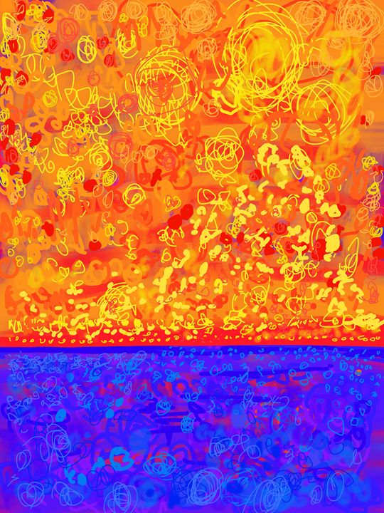 Anomolous Monism - Kyle Guzik - Digital Art & AI, Abstract, Landscape ...