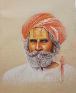 Indian sage - Art by little - Drawings & Illustration, Religion ...