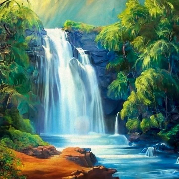 Kupua Ohumu - Ballantyne - Paintings & Prints, Landscapes & Nature ...
