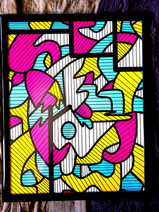 Glass - Art Jokes - Drawings & Illustration, Abstract, Color - ArtPal