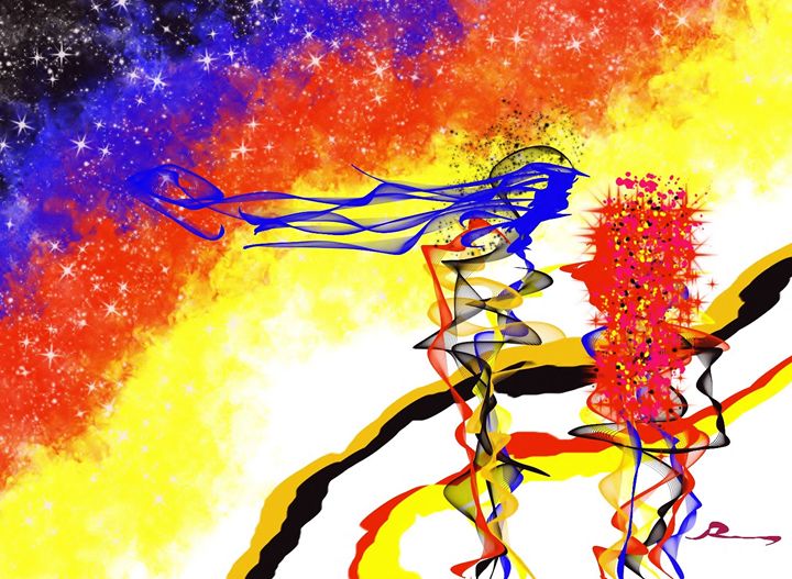 Digital Abstract Awesome - Digital Art & AI