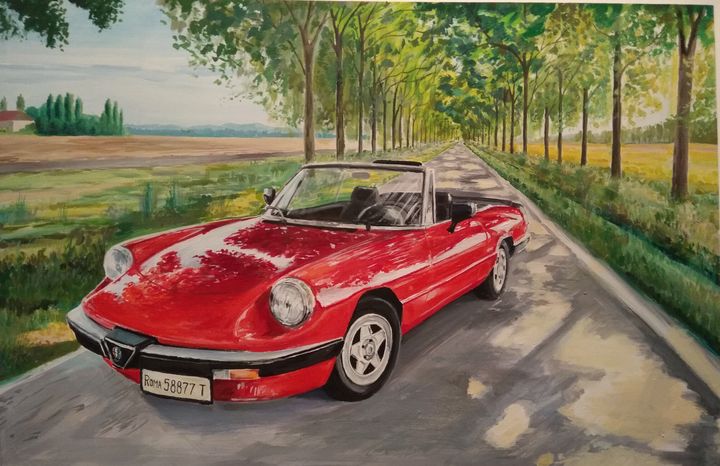 alfa - Emil Atanasov EMO - Paintings & Prints, Vehicles ...