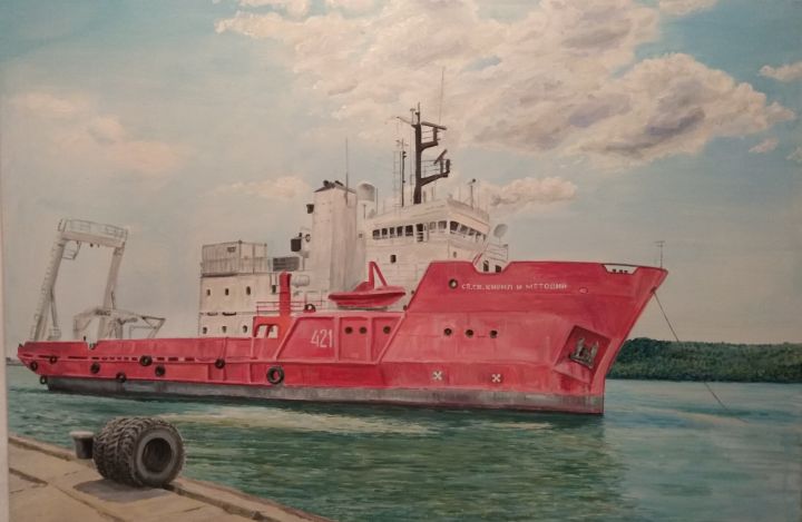 ship - Emil Atanasov EMO - Paintings & Prints, Vehicles ...