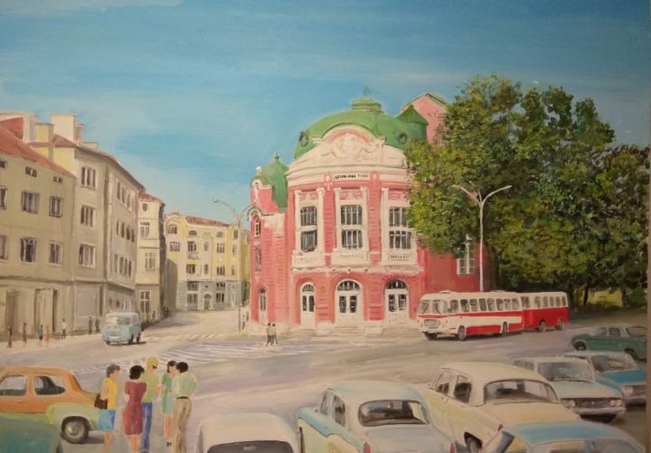 Varna - Emil Atanasov EMO - Paintings & Prints, Buildings ...