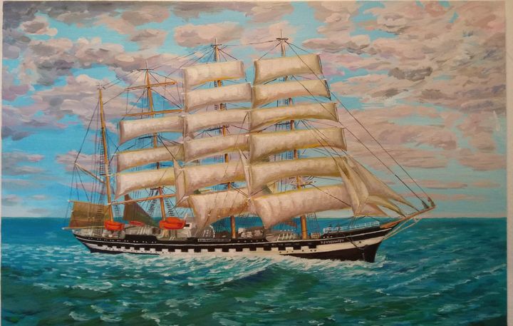 ship - Emil Atanasov EMO - Paintings & Prints, Vehicles ...