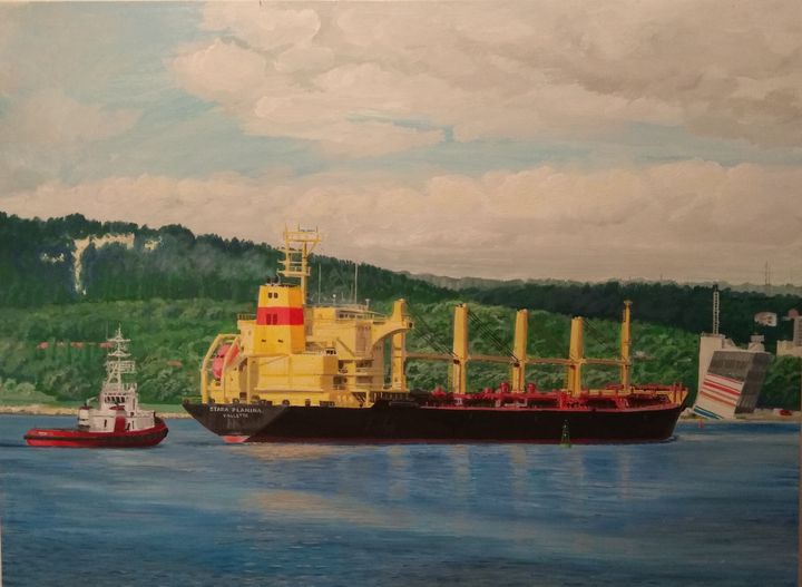ship - Emil Atanasov EMO - Paintings & Prints, Vehicles ...