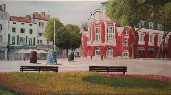 Varna -Bulgaria - Emil Atanasov EMO - Paintings & Prints, Buildings ...