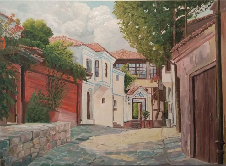 old Plovdiv , Bulgaria - Emil Atanasov EMO - Paintings & Prints ...