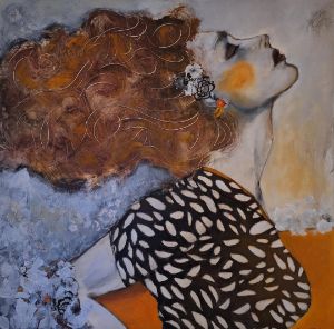 Profundo - Ana Leon pinturas - Paintings & Prints, People & Figures ...