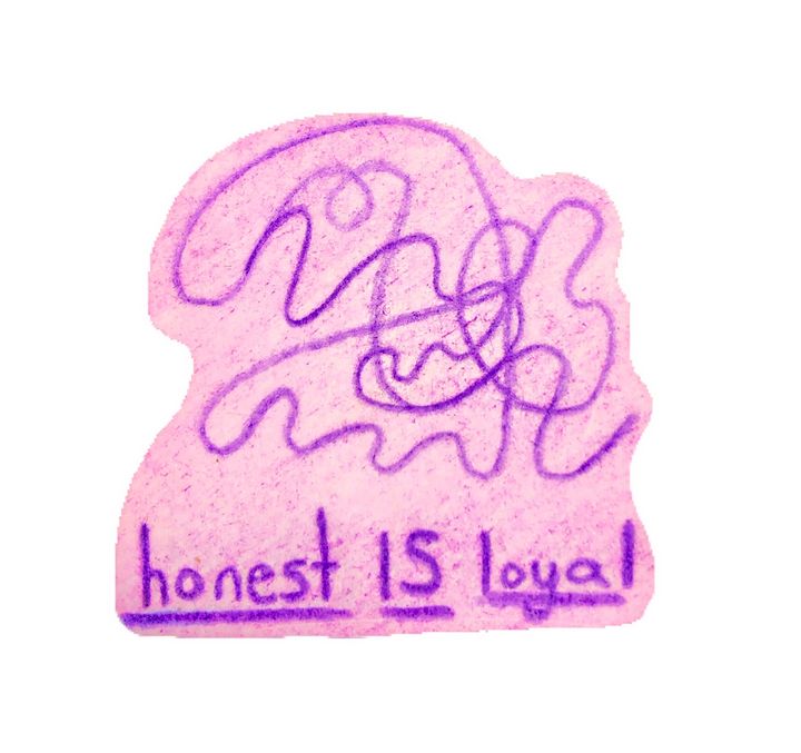 honest IS loyal - Bright Eye Stickers - Crafts & Other Art, Stickers ...