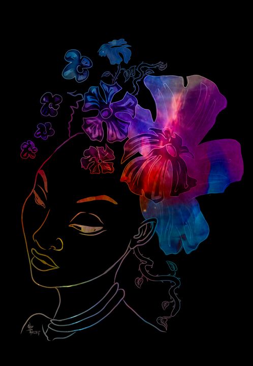 Primordial Goddess of beauty - Nox da Artist - Digital Art & AI ...