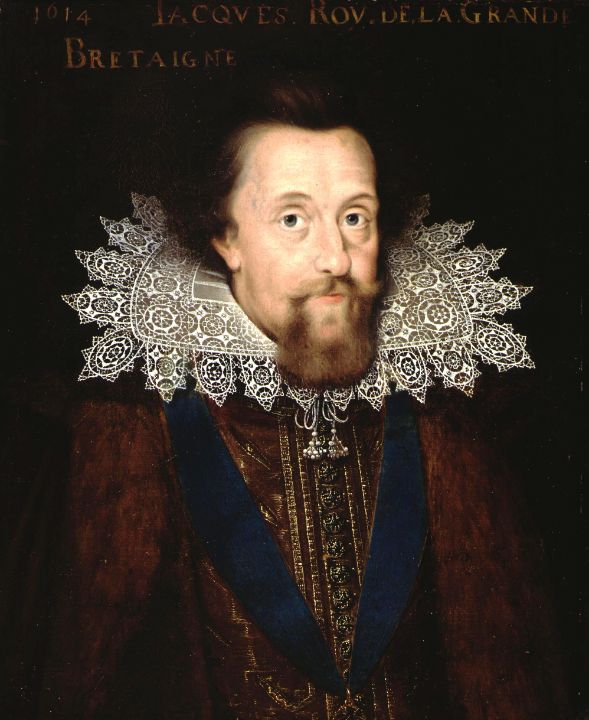 Portrait of James I 1566-1625 Kin - Classical Artworks Bay - Paintings ...