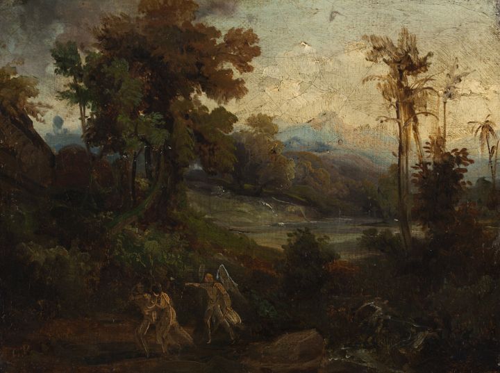 Adam et Eve chasses du Paradis - Classical Artworks Bay - Paintings ...