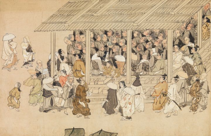 A Nenbutsu Gathering at Ichiya Kyot - Classical Artworks Bay ...