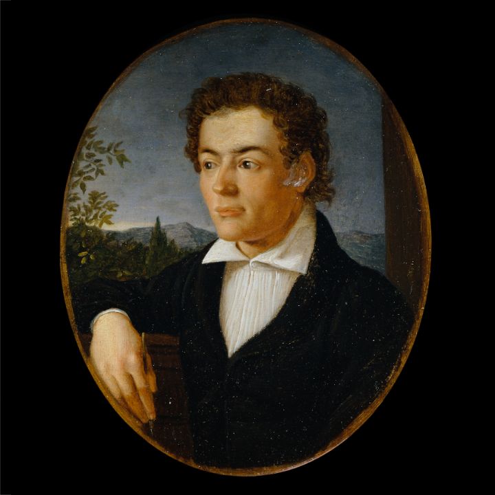 Half-length portrait of a young man - Classical Artworks Bay ...