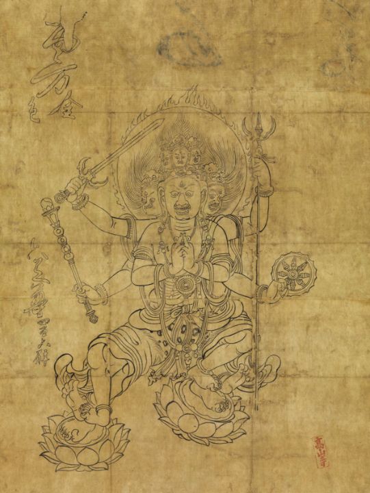 Daiitoku Myoo - Classical Artworks Bay - Paintings & Prints, People ...