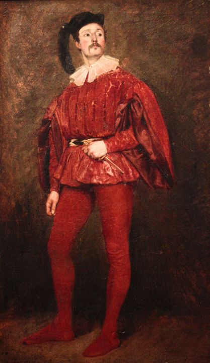 Portrait d'homme vetu d'un costume r - Classical Artworks Bay ...