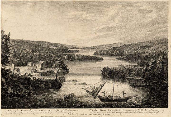 Burnt Church c 1768 - Classical Artworks Bay - Paintings & Prints ...