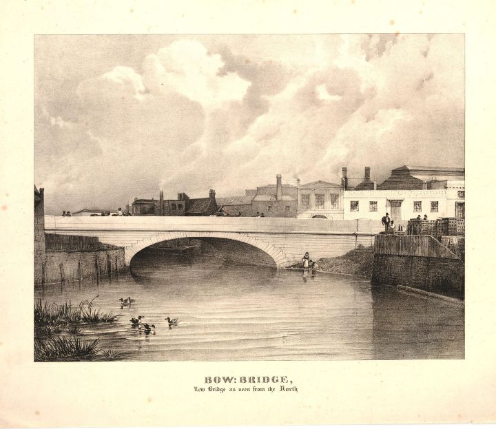 Bow Bridge new bridge as seen from - Classical Artworks Bay - Paintings ...