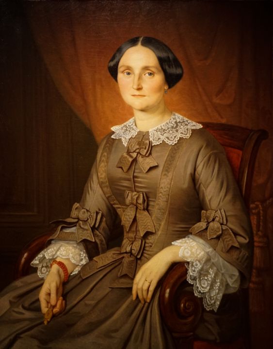 Portrait of Augustine Bourgeois - Classical Artworks Bay - Paintings ...