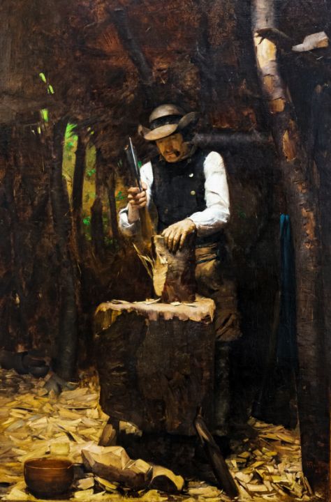 The Breton clog maker - Classical Artworks Bay - Paintings & Prints ...